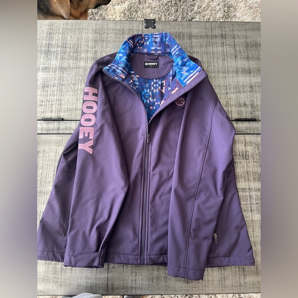 Hooey | Jackets & Coats | Ladies Softshell Jacket Purple Wmulti Color ...